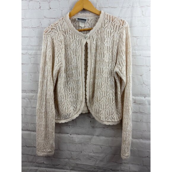 Carly Blake | Sweaters | Vintage Carly Blake Knit Cardigan Womens Size ...
